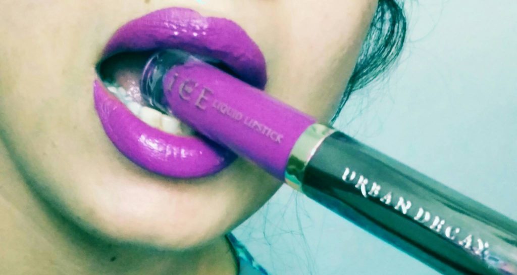 Purple Lipstick: Urban Decay Vice Liquid Lipstick| Kitty Groups Online